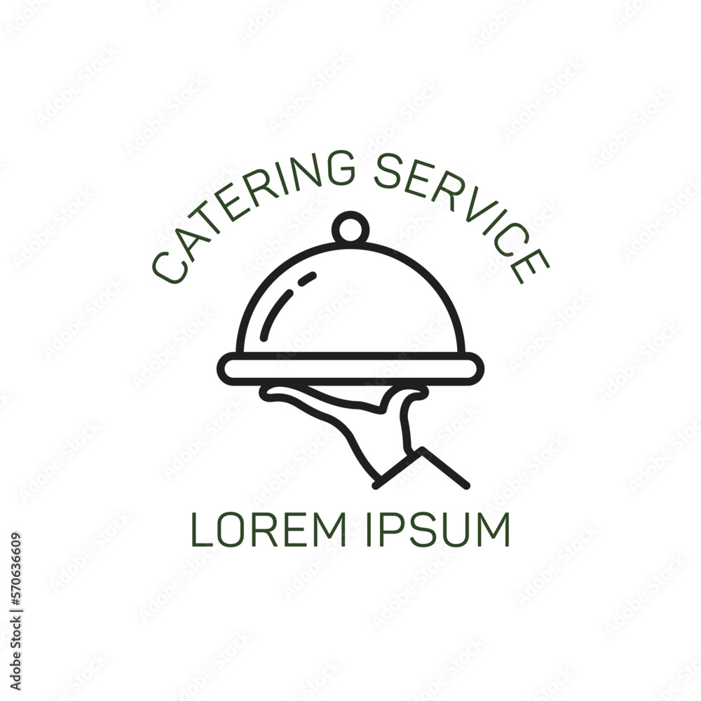 Tray Logo template Stock Vector | Adobe Stock