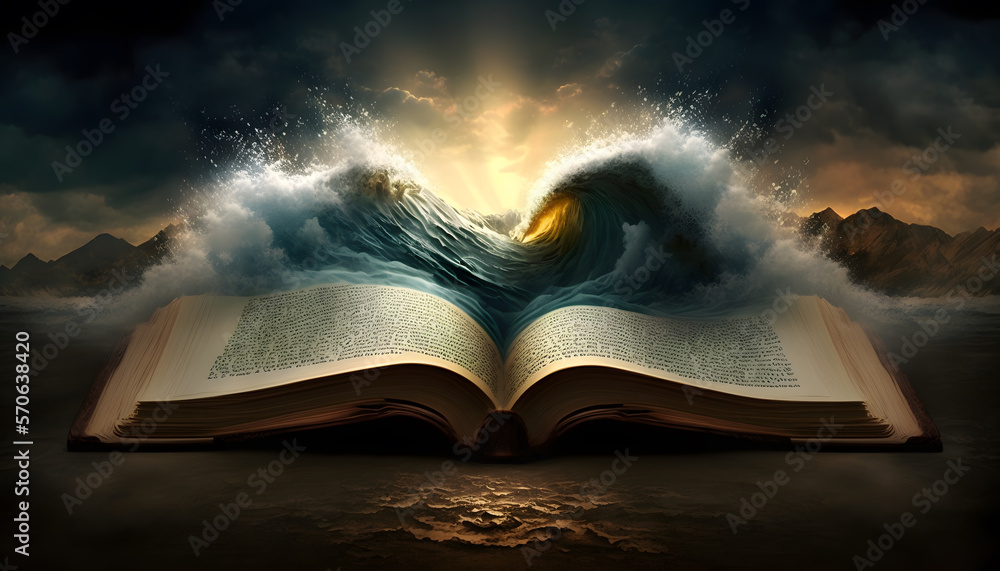 A Beautiful Illustration Representing God, Jesus, Spiritutality, Holy ...