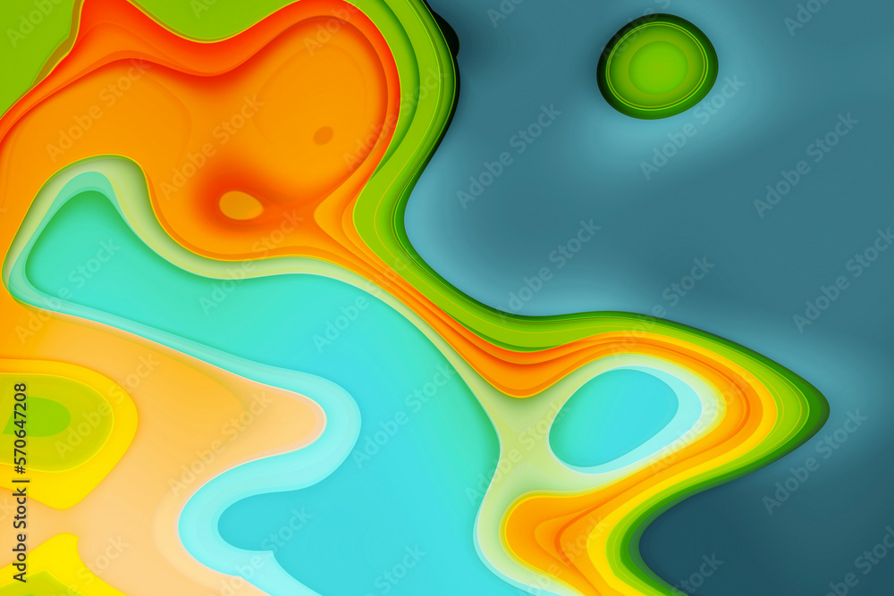Abstract modern flow monochrome fluid free distorted dynamic flowing ...