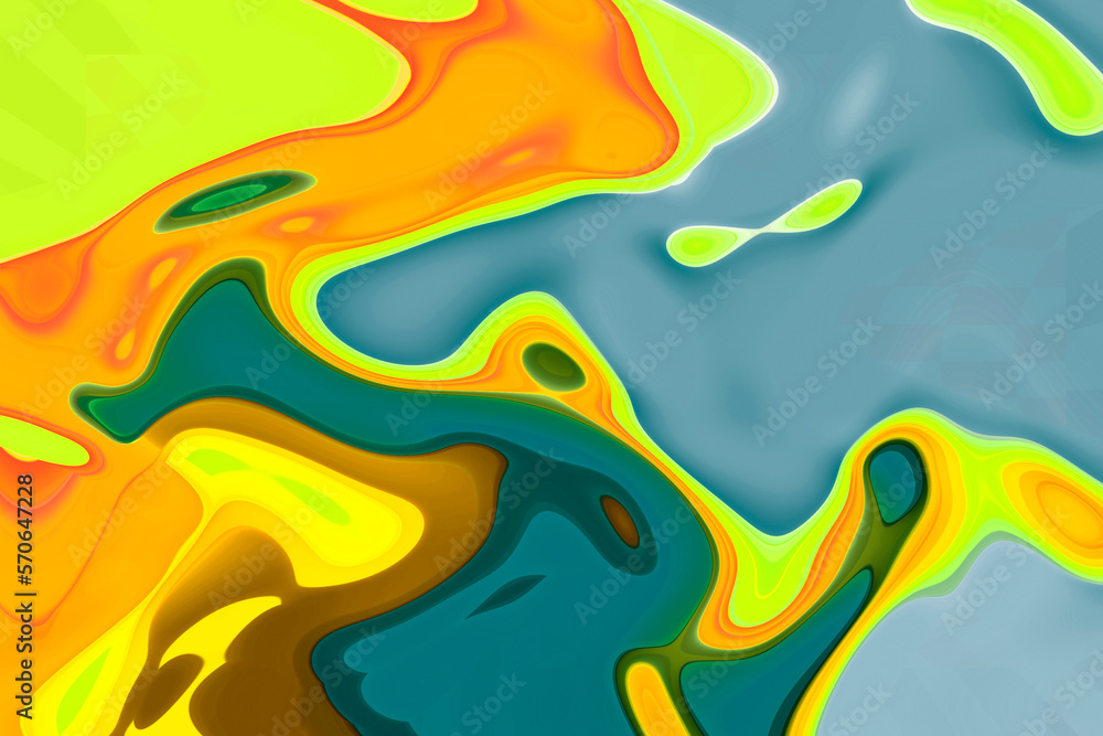 Abstract modern flow monochrome fluid free distorted dynamic flowing ...