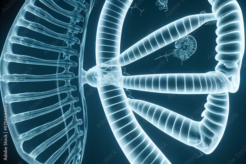 doctor diagnose spine lumber vertebrae x-ray image on digital tablet ...