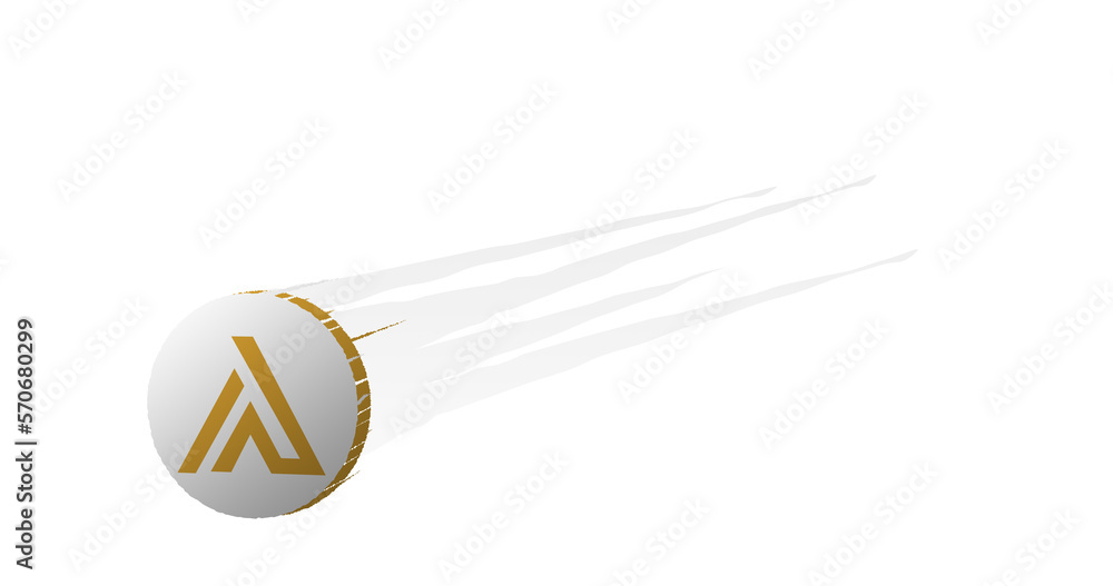 February 11 2023 Illustration of the crypto crash of the asset token ...