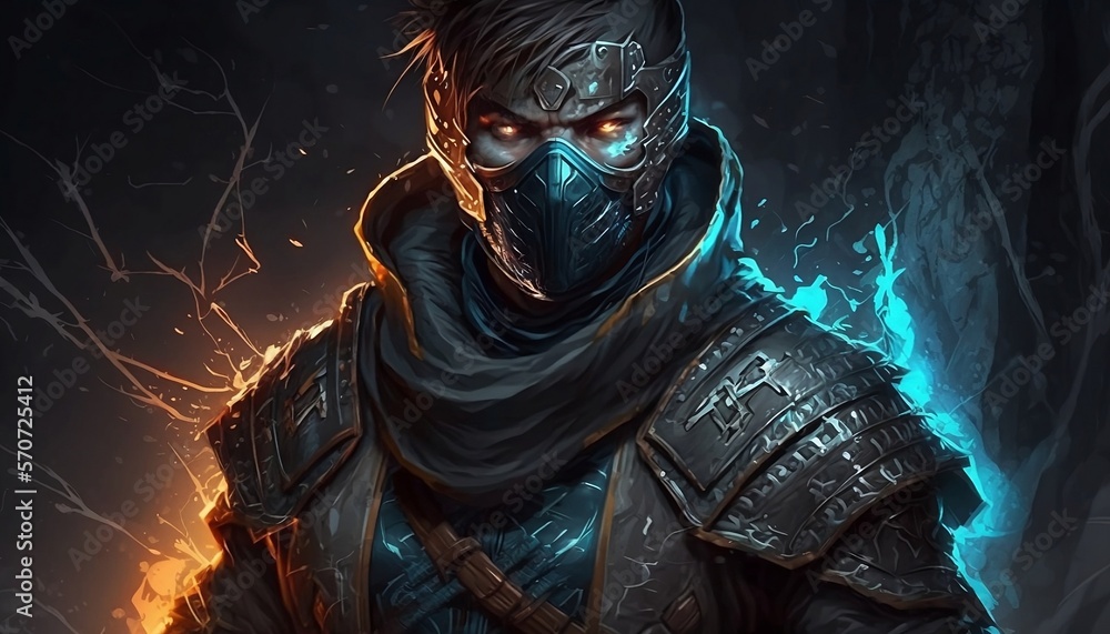 Anime Ninja Man Wallpaper