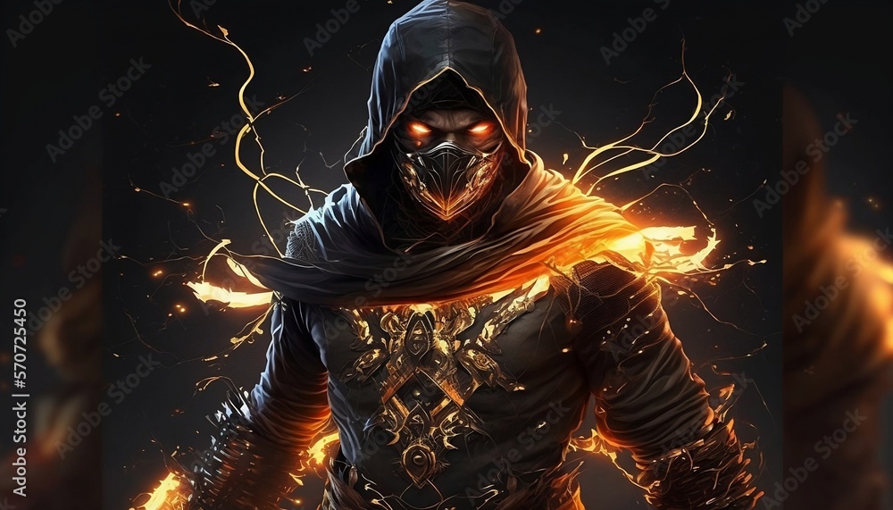 Hooded Warrior Anime