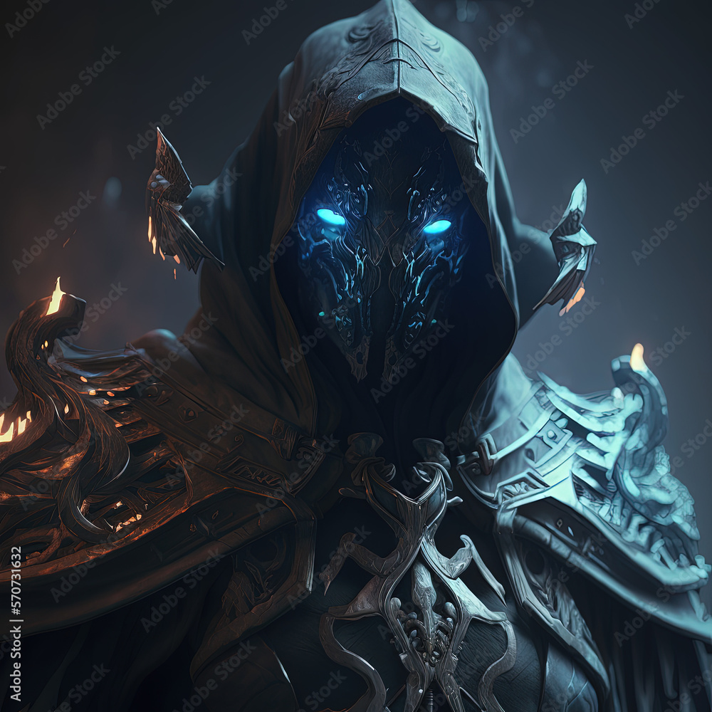 realistic void character concept art, unreal engine theme, fantasy art ...