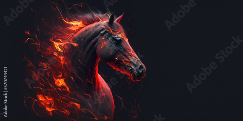 Red Fire Horse