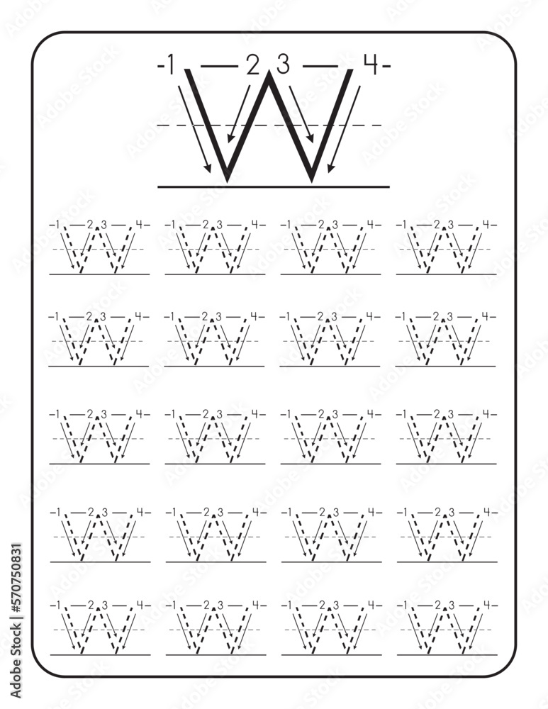 Alphabet Worksheet. Handwriting workbook for children. Worksheets for ...