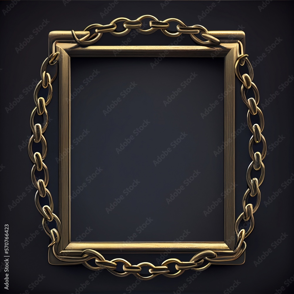 Chained to Style: An Industrial Loft Frame, Iron Bound Beauty, The ...