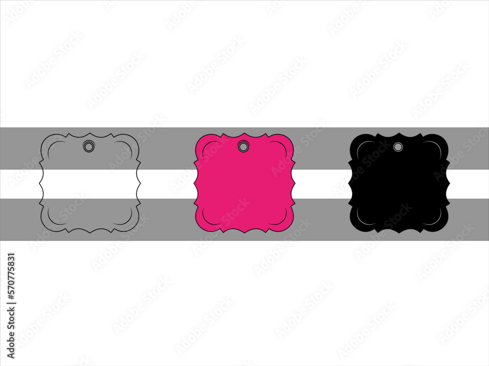 Gift Tags Clipart SVG Cut File | Tags Svg | Label Tag Svg | Label ...