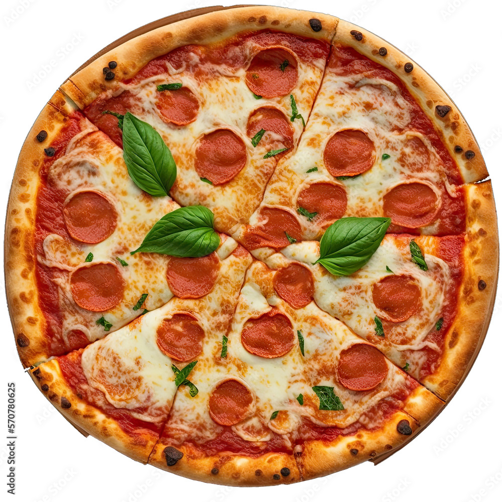 Pizza Design Elements Isolated on Transparent Background: A Graphic ...