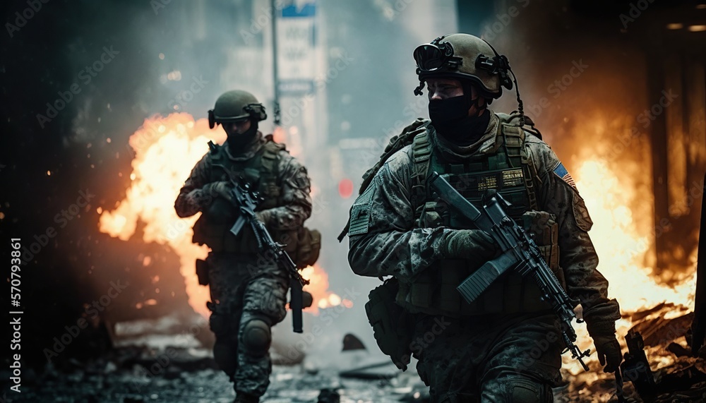 Special ops soldiers fight for survival in chaotic urban warfare in New ...