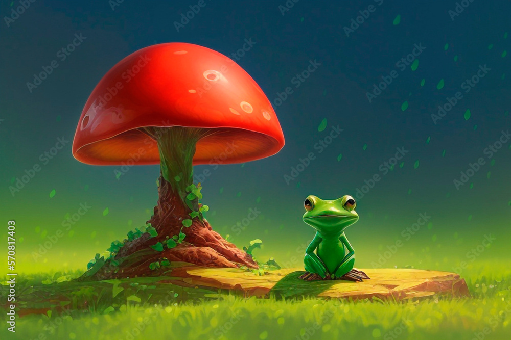 artificial intelligence generated image of the cartoon character ...