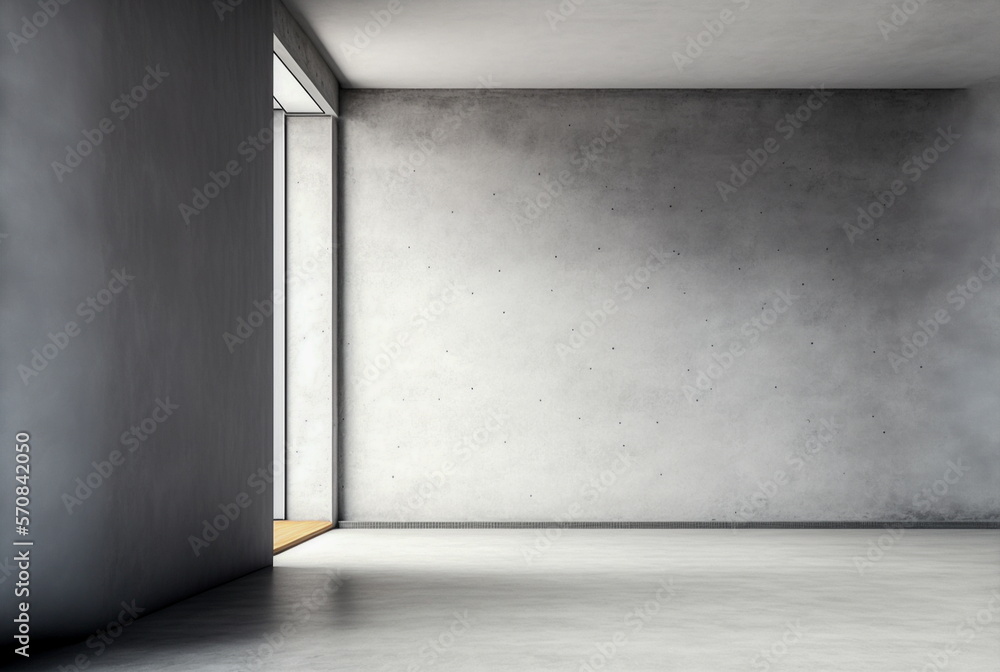 zoom background photo unfinished loft style concrete or cement wall ...