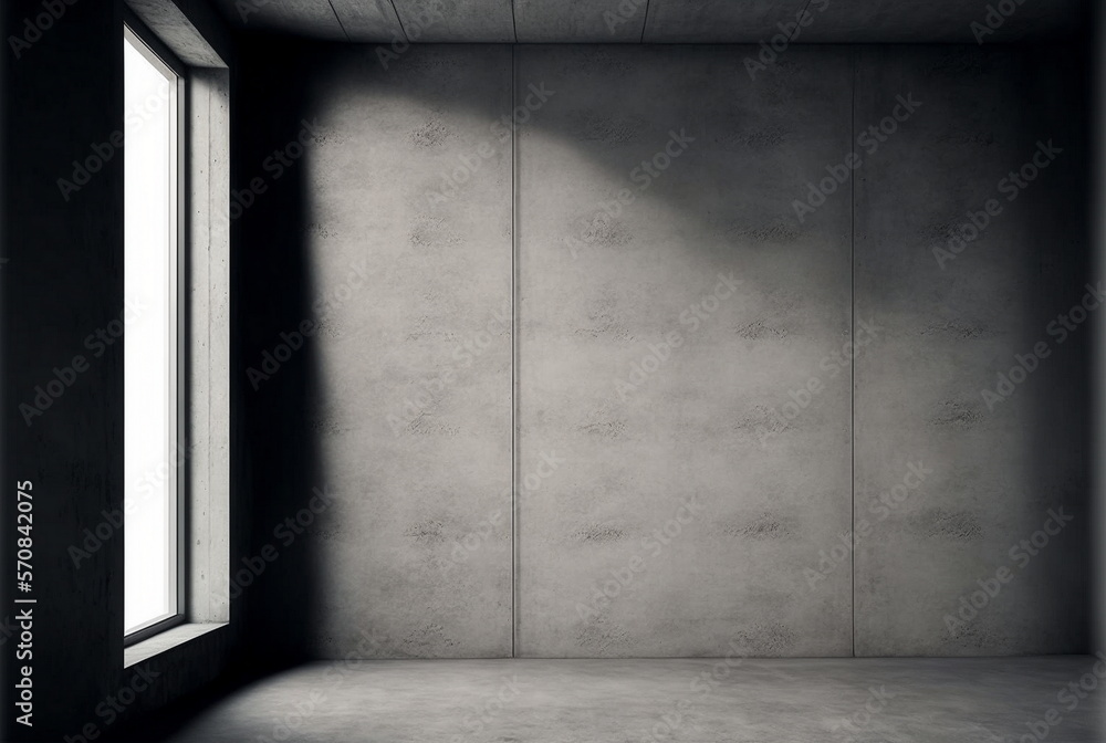 zoom background photo unfinished loft style concrete or cement wall ...
