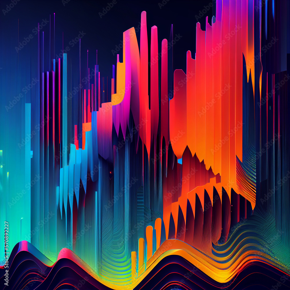 Heatmap Pattern with Degraded Vibrant Colors in Layered Design - AI ... Heatmap Pattern with Degraded Vibrant Colors in Layered Design - AI ...
