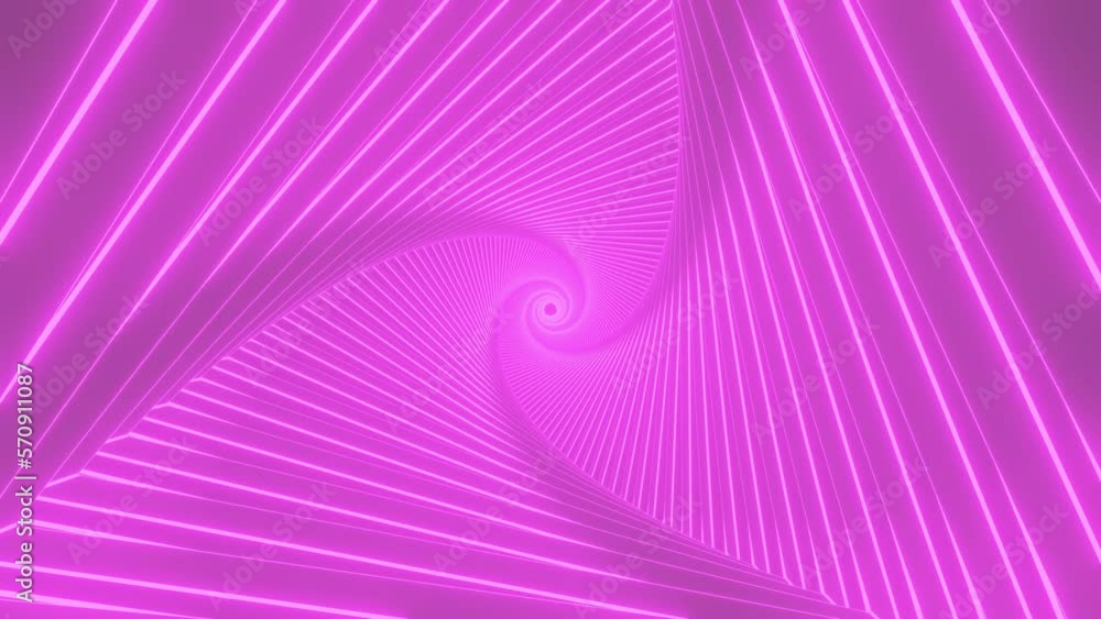 4K metaverse futuristic footage video, abstract geometry background ...