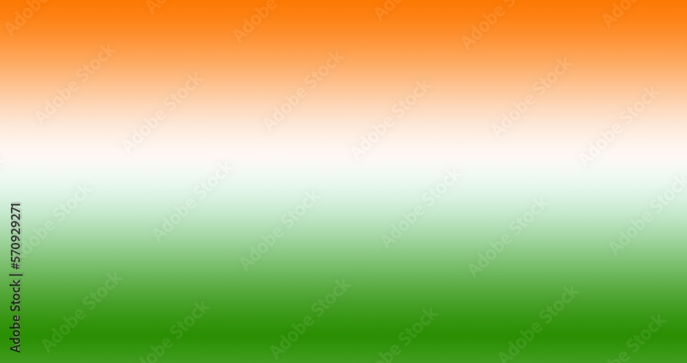 Indian flag tricolor gradient background Stock Illustration | Adobe Stock