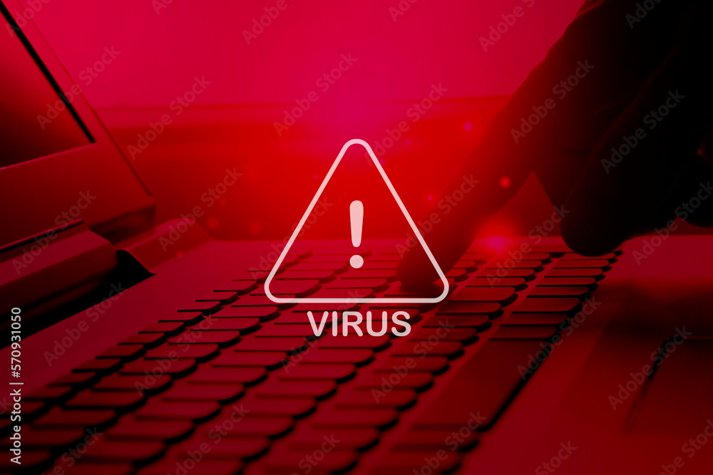 virus attack alert , computer virus detection , cyber security ...