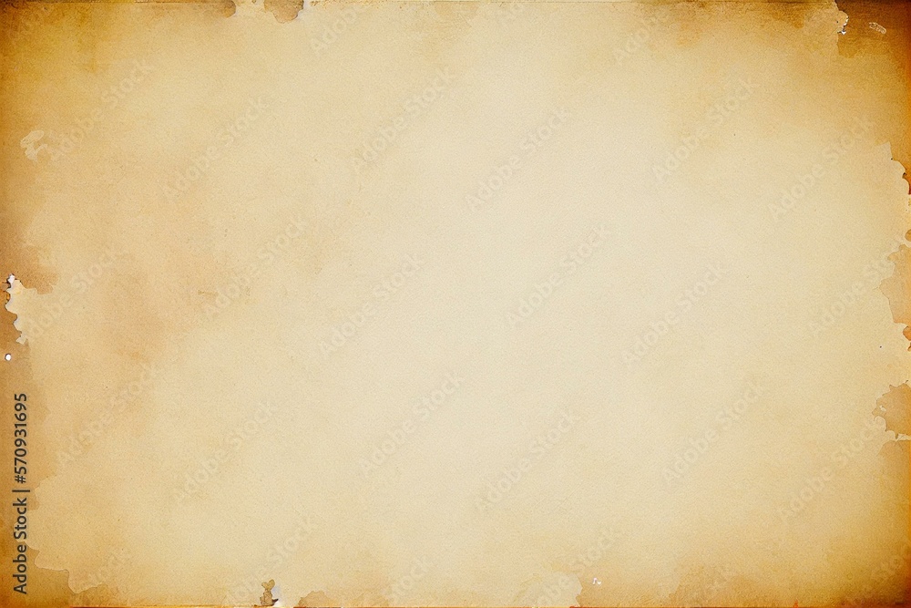 Old brown paper parchment background design with distressed vintage ...