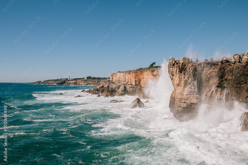 Crashing Waves Cliff