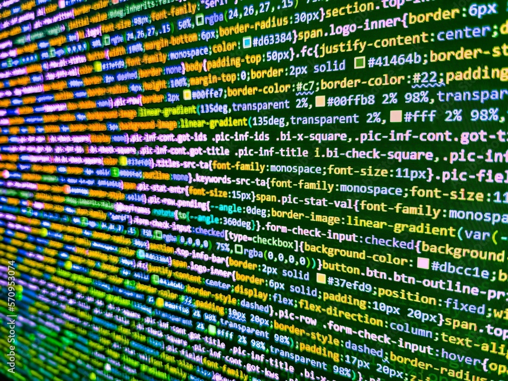 Source abstract algorithm concept. Black background with colored lines ... Source abstract algorithm concept. Black background with colored lines ...