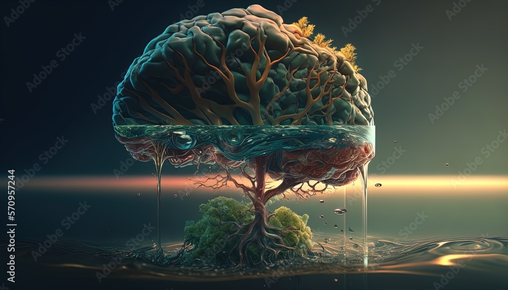 natural brain, ecological mindset, smart clima friendly created with ...