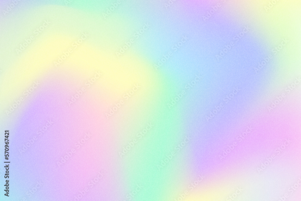 Y2k girly blurred noisy gradient background. Fluid cool holographic ...