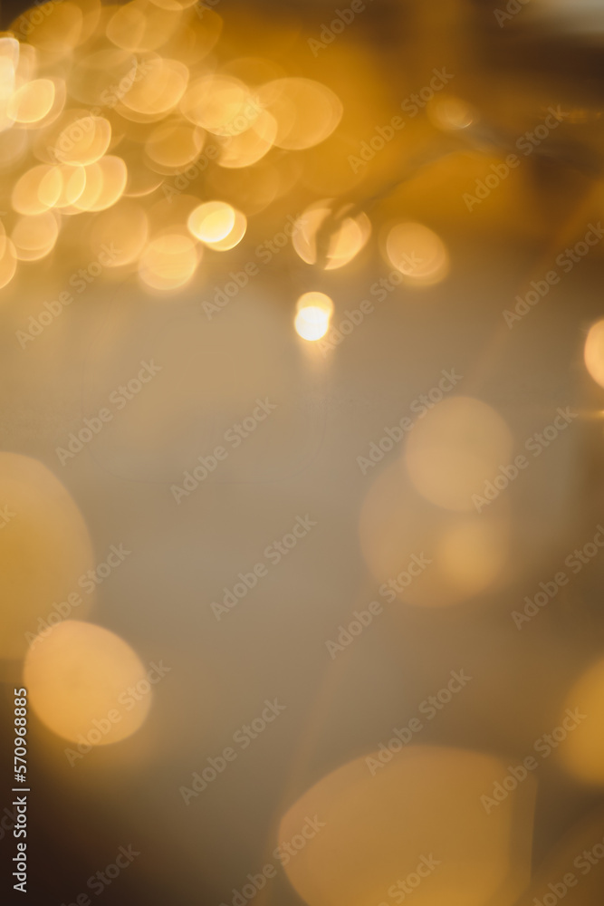 abstract shiny gold background. blured bokeh glowing golden background ...