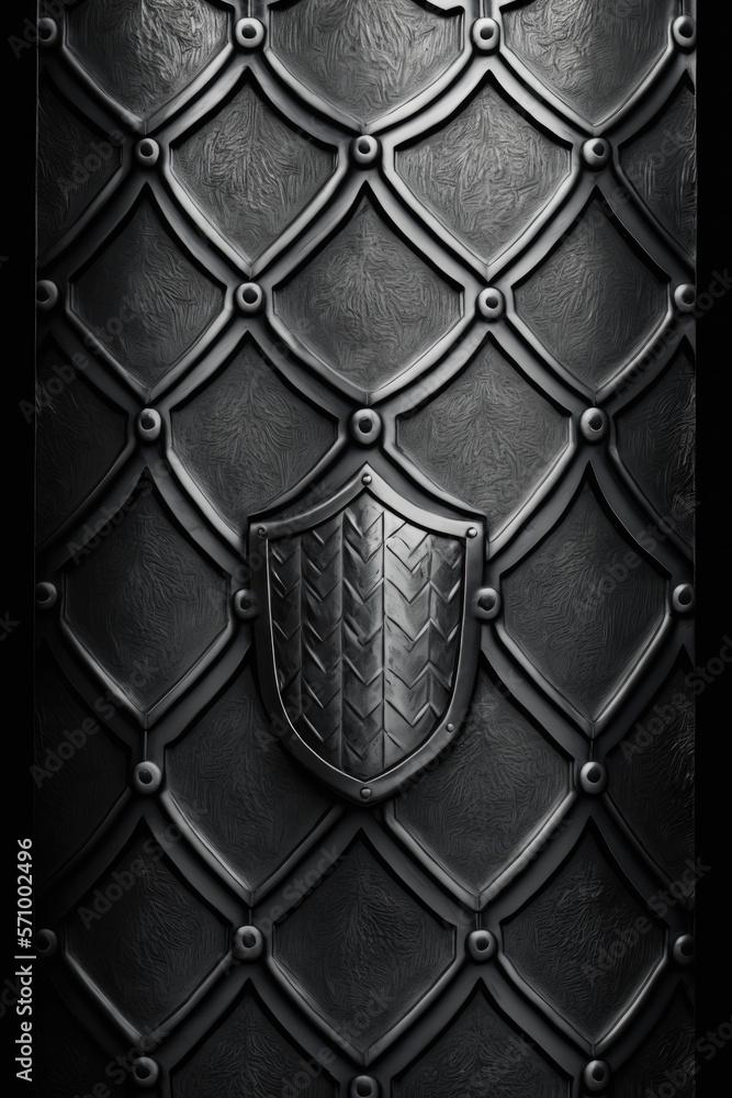 ภาพประกอบสต็อก Metallic medieval texture background - Medieval ...