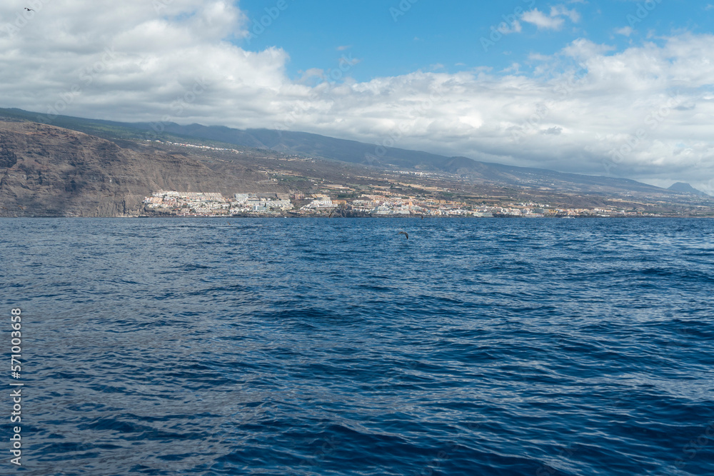 The Los Gigantes cliffs form part of the Teno Rural Park in the west of ...