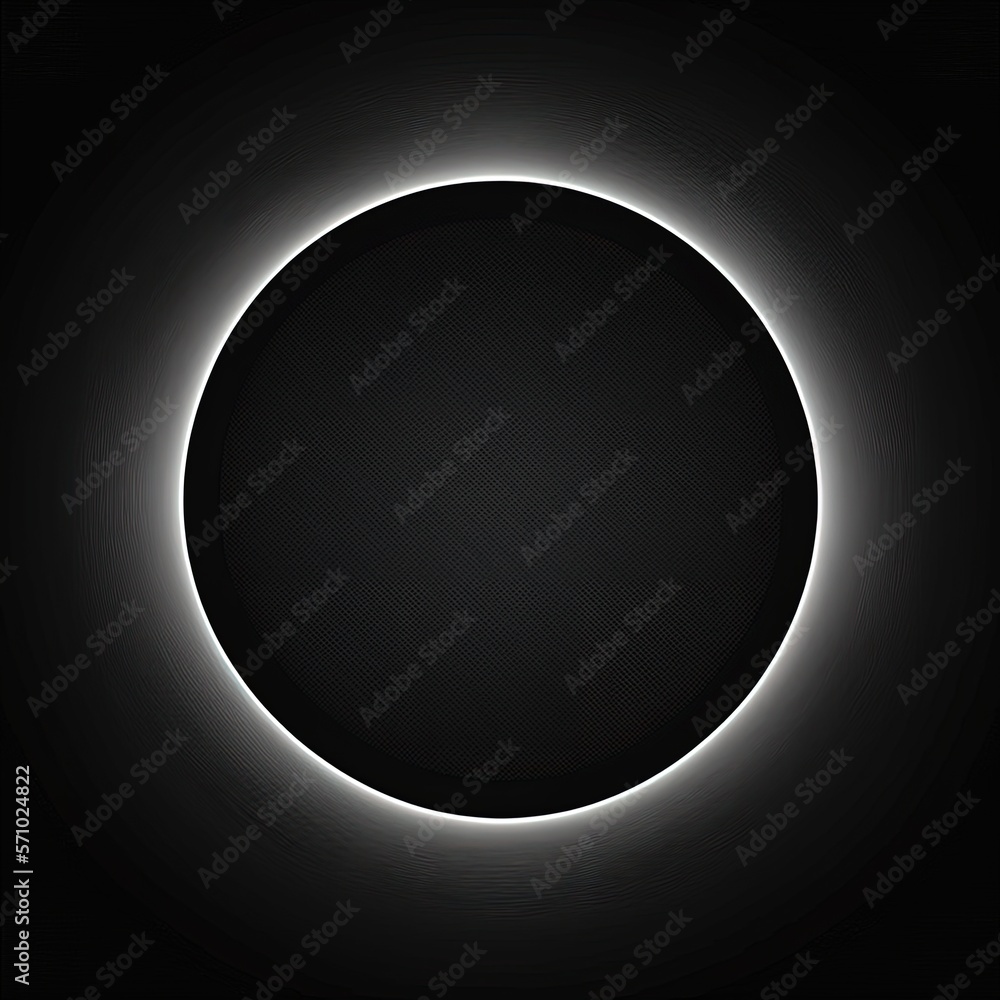 Circular Logo Frame Design. Background for circle logos. Detailed ...