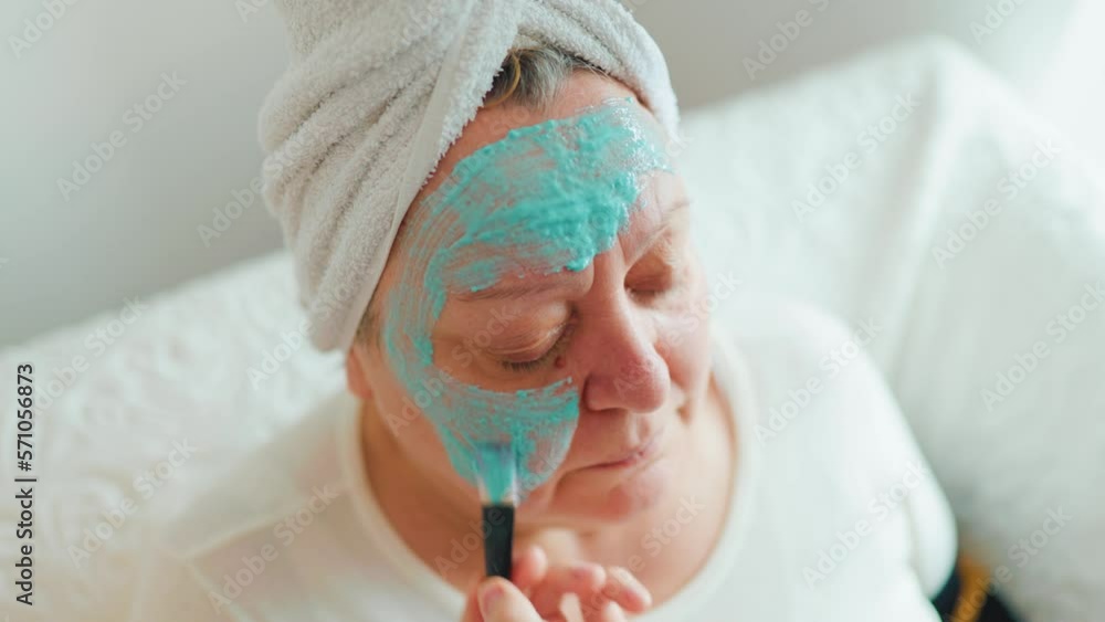 Elevated self-care A portrait of a beautiful older woman at home ...