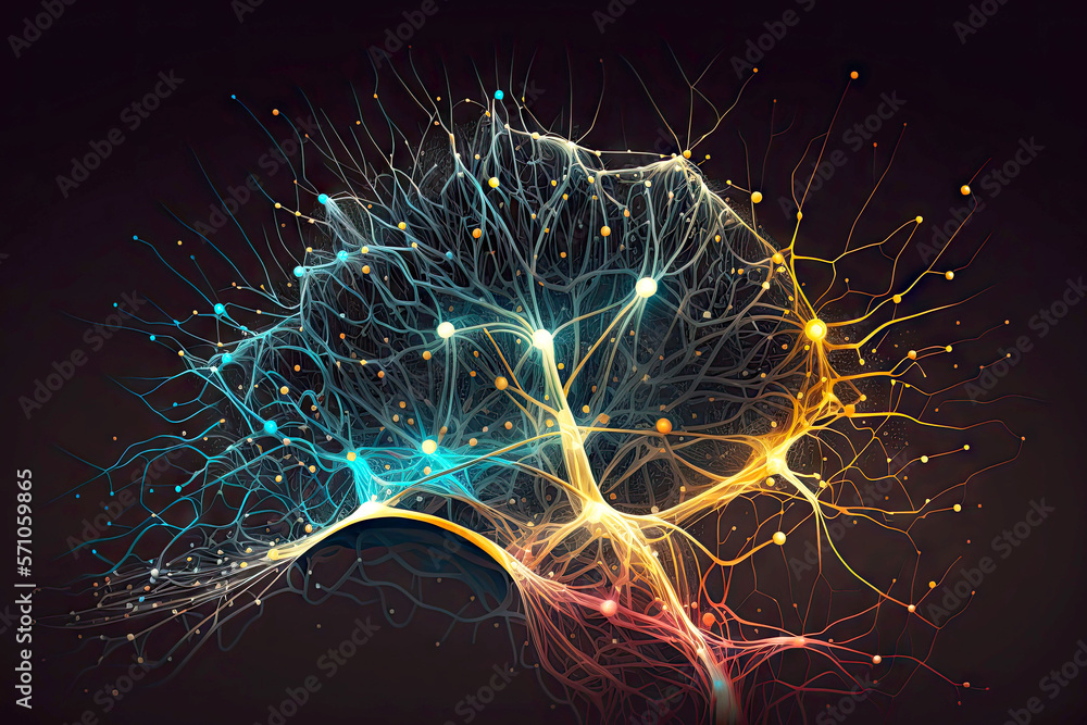 neural networks consisting of different neurons and connections ...