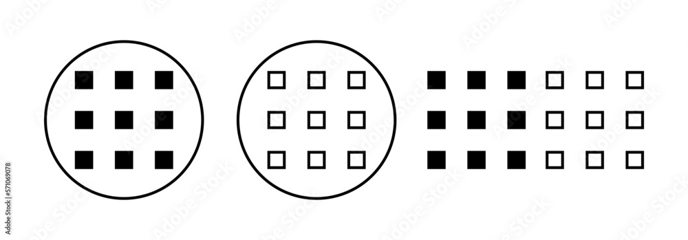 Menu Icon vector for web and mobile app. web menu sign and symbol ...