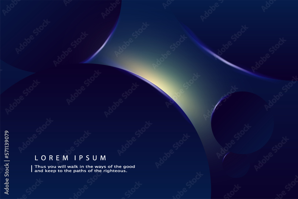 Magical shining effects on the premium dark abstract background. Modern ...