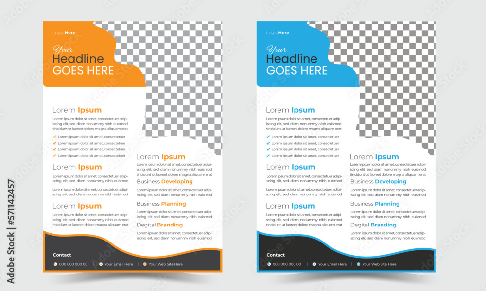 Corporate ,template ,flyer ,design, marketing, promotion, advertise ...