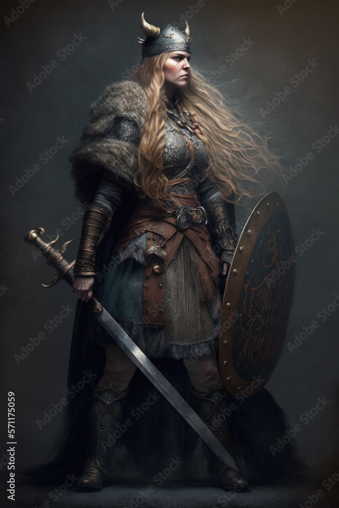 Female Viking Warrior Costume