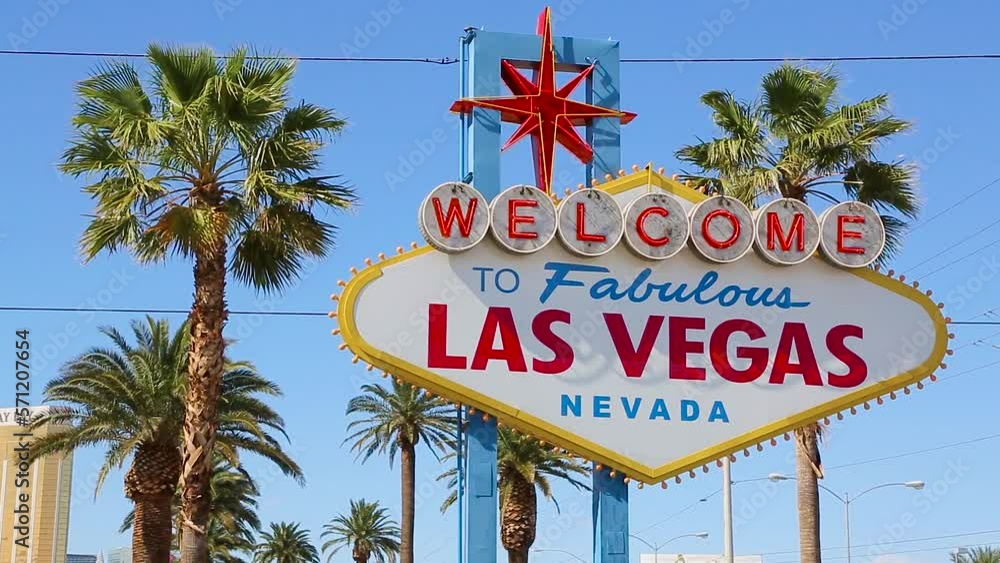 Animaciones En Movimiento De Las Vegas Vector Material Cartoon