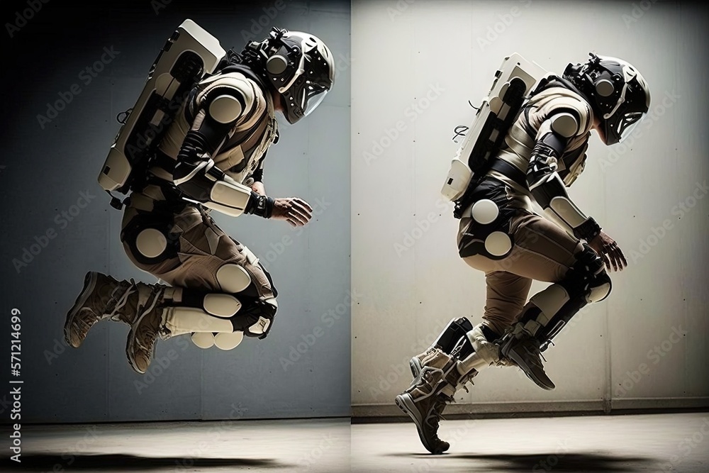 Telekinesis Suit of the future: Advanced exosuit that amplify the ...