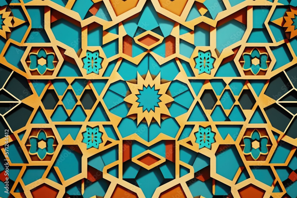 Pattern, theme, background, backdrop, wallpaper, arabic or indian style ...