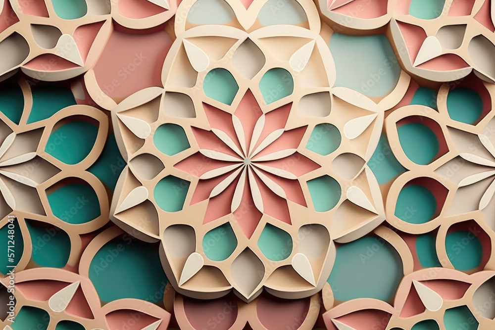 Pattern, theme, background, backdrop, wallpaper, arabic or indian style ...