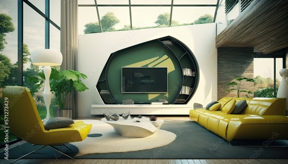 Ultra Modern Living Room Tv