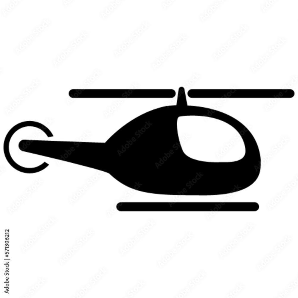 helicopter vector, icon, symbol, logo, clipart, isolated. vector ...