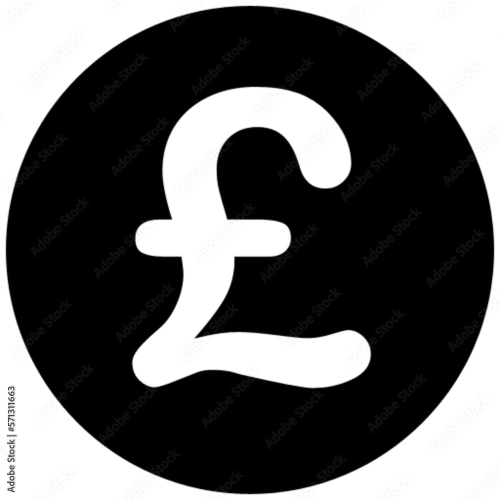 pound vector, icon, symbol, logo, clipart, isolated. vector ...