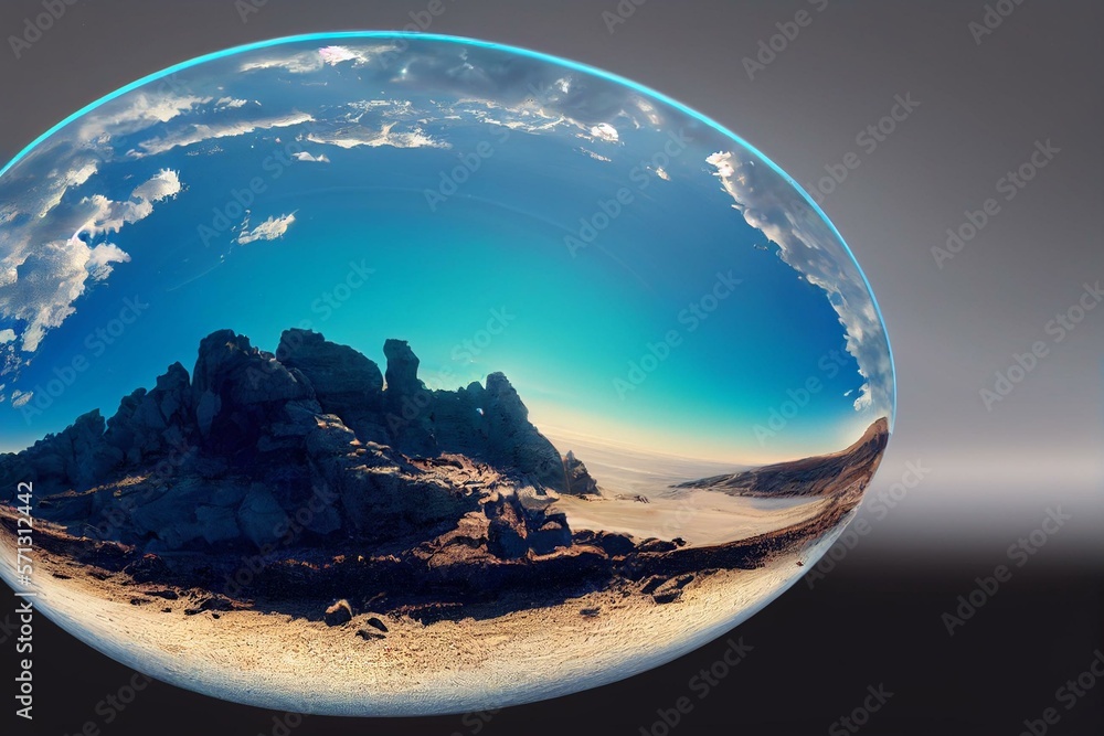 HDRI, environment map , Round panorama, spherical panorama, equidistant ...