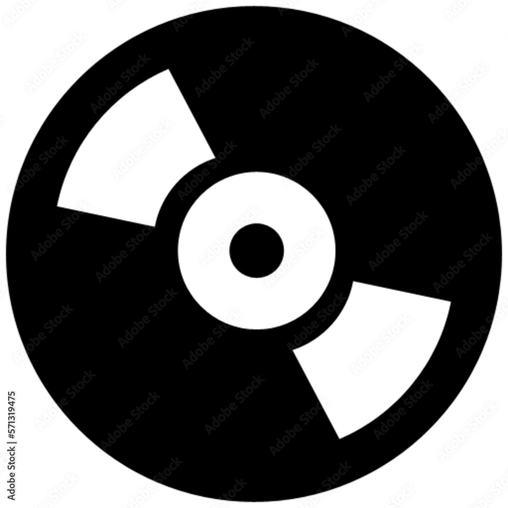 disc vector icon symbol logo clipart isolated. vector illustration ...