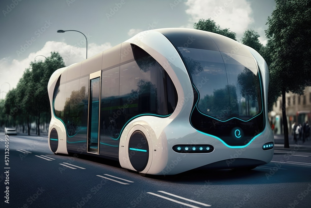 Future of urban autonomus mobility, AV city bus, AV, Public ...
