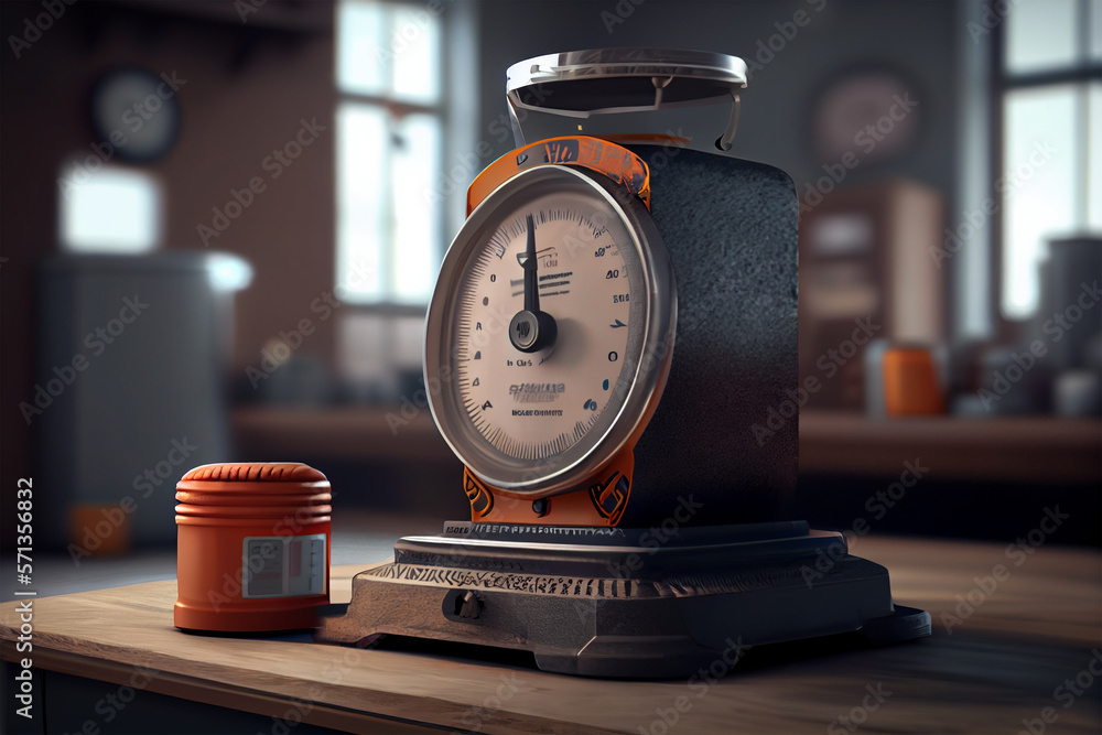 old retro scale for measurement Stock Illustration | Adobe Stock