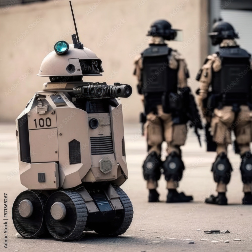 Autonomous security robots, policing and targeting citizens with no ...