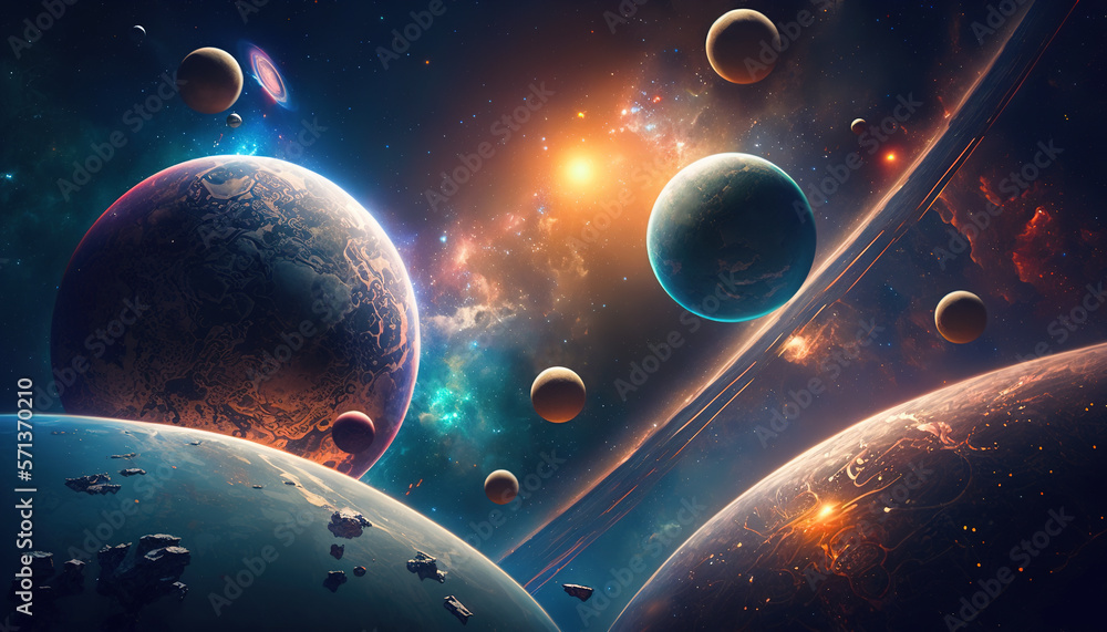 The beauty of the universe is showcased in this fantasy alien planet ... The beauty of the universe is showcased in this fantasy alien planet ...